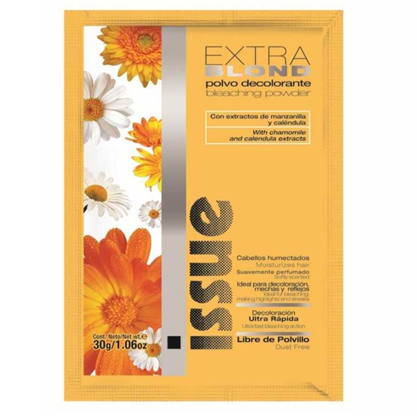 Issue Decolorante en Polvo Extra Blond Manzanilla Caléndula 30 g ...